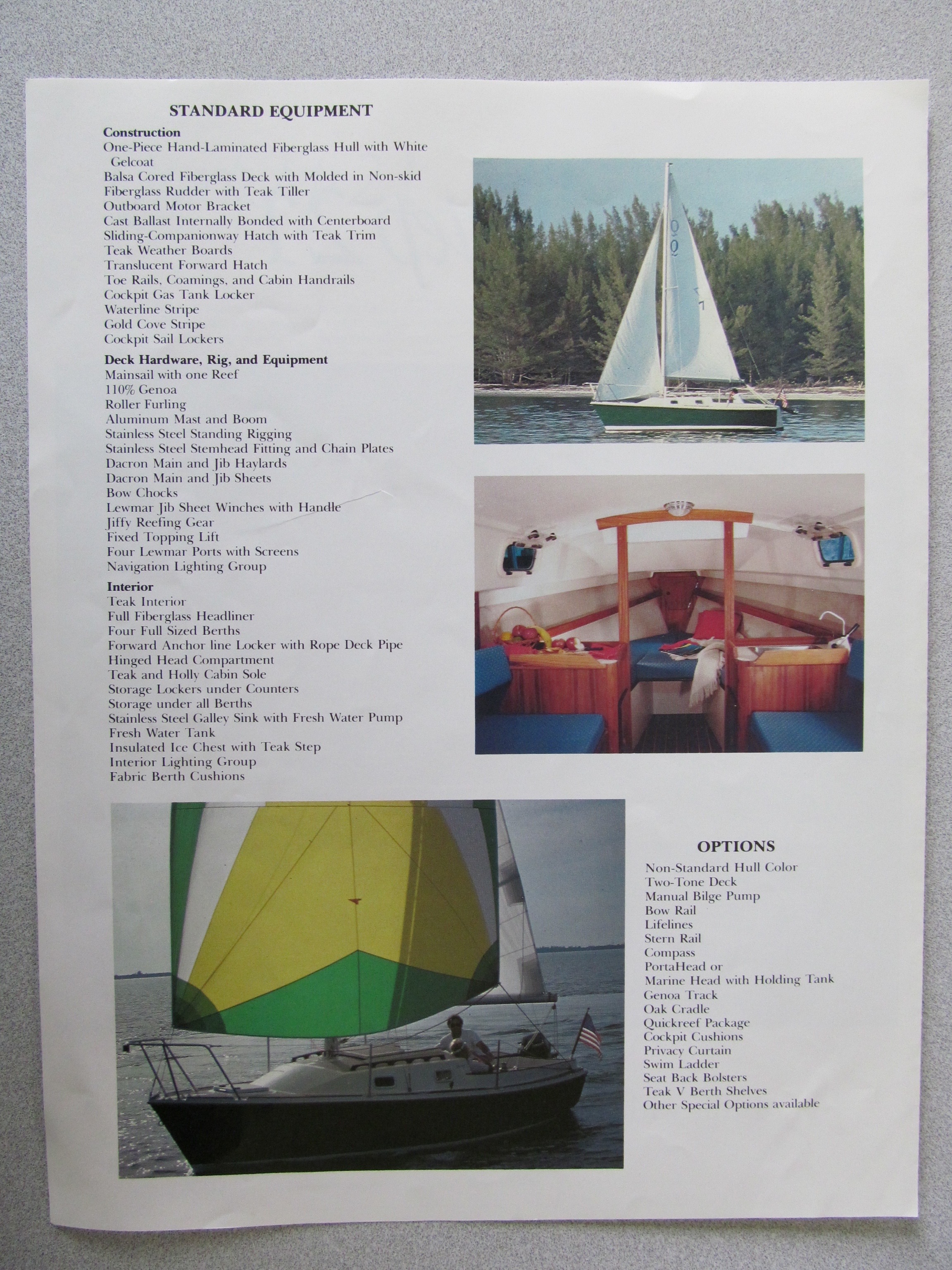 Brochures | Quickstep Owners' Group